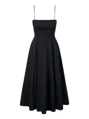 Staud A-line Dress - Black
