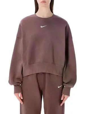 Nike Crew-neck Sweatshirt - Brown
