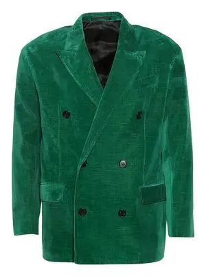 LANVIN Double-breasted Jacket - Green