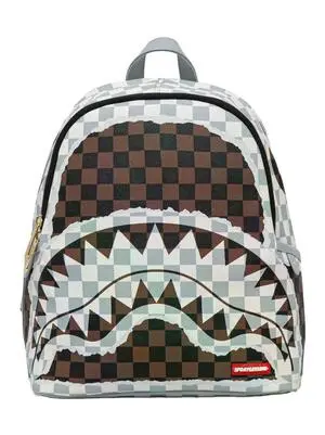 SPRAYGROUND Check-pattern Backpack - Grey