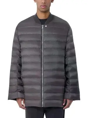 Moncler Quilted Bomber Jacket - Grey