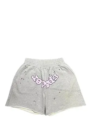 SP5DER Web Logo Shorts - Grey