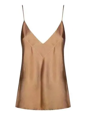 FORTE_FORTE V-neck Tank Top - Neutrals