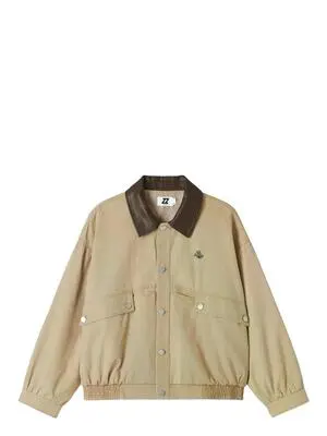 Izzue Button-fastening Jacket - Neutrals