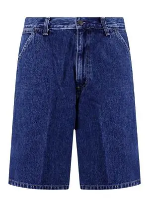 Carhartt Work In Progress Denim Bermuda Shorts - Blue