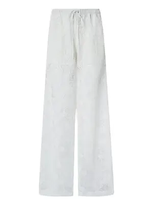 Pinko Laurie Lace Trousers - White