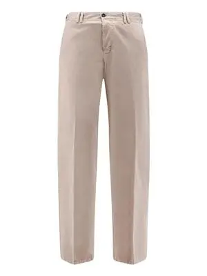 PT TORINO Reworked Michael Deluxe Cotton Trousers - Beige