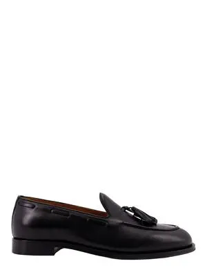 Loro Piana Serge Tassel Loafers - Black