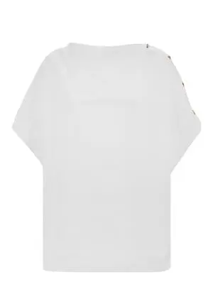 Soeur Issa Organic Cotton Top - White