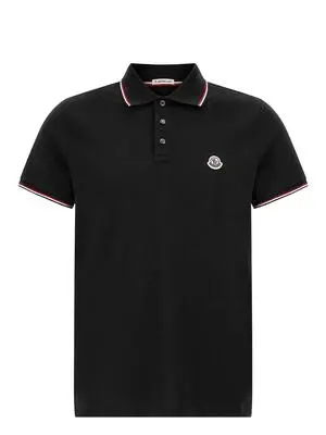 MONCLER Polo In Cotone