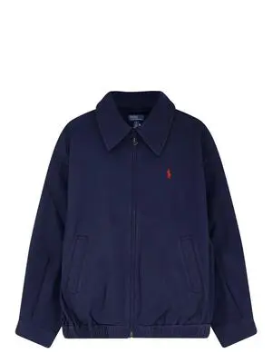 Polo Ralph Lauren Denim Jacket With Embroidered Logo - Blue