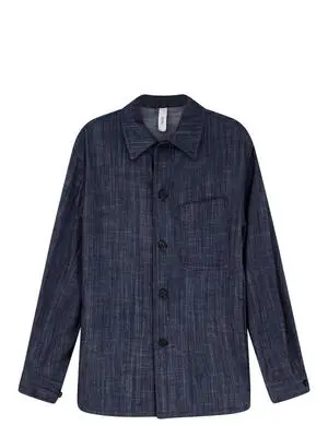 HEVO Bari Denim Shirt/jacket - Blue