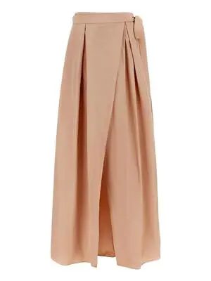 Pinko Raponzolo Taffeta Skirt - Pink