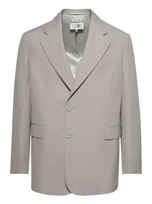 MAISON MARGIELA Tailored Blazer Pale Grey - Gray