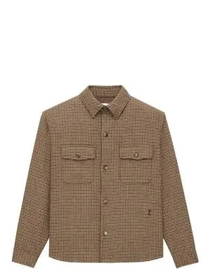 Saint Laurent Flap Pocket Overshirt - Brown