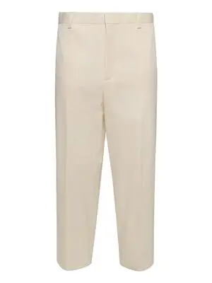 JIL SANDER Trousers - Ivory