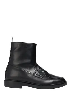 Thom Browne Leather Boots - Black
