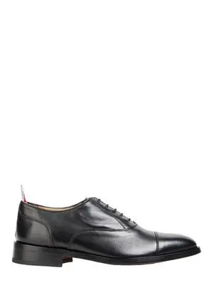 Thom Browne Leather Oxford Shoes - Black