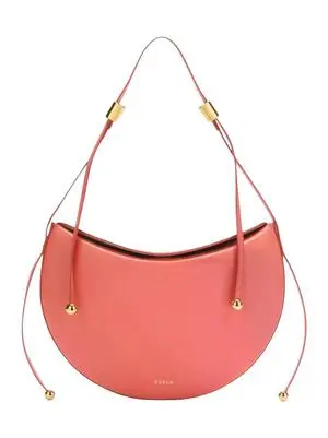 Furla Furla Small Moonstone Leather Shoulder Bag Pink