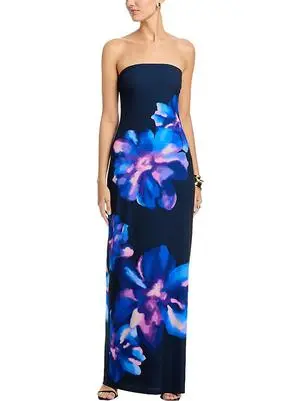 Ramy Brook Floral Nora Dress - Navy Floral Jersey