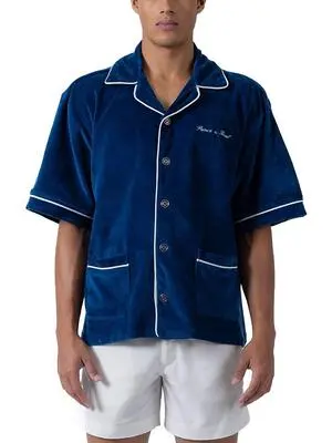 PRINCE & BOND Luka Terry Shirt - Sailor Blue