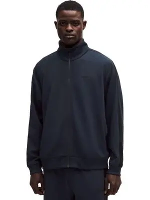 Lululemon Pique Relaxed-fit Track Jacket - True Navy