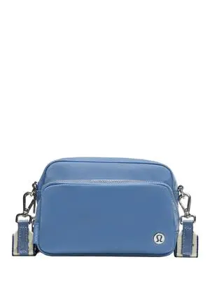 Lululemon Everywhere Crossbody Bag 2l - Prep Blue/coconut Ivory/clubhouse Blue/silver