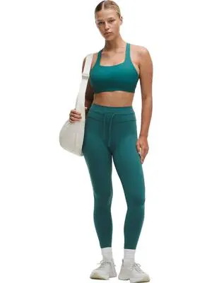 Lululemon Groove Drawcord High-Rise Tight 25" Deep Marina