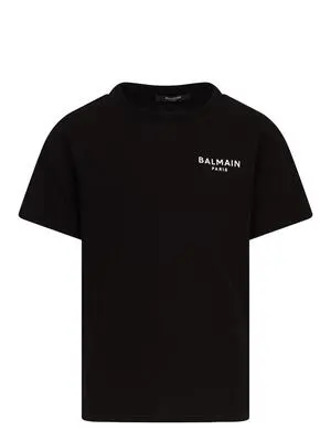 Balmain Logo T-shirt - Black