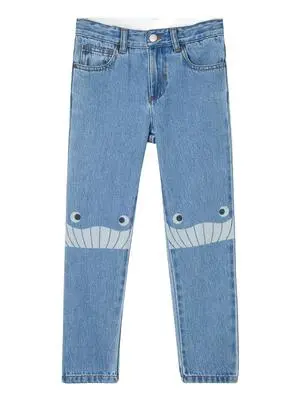STELLA MCCARTNEY Smile Denim Pants