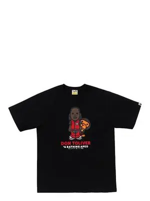 A BATHING APE X Cactus Jack X Don Toliver Milo Tee Shirt - Black