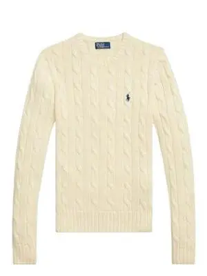 Polo Ralph Lauren Pima Cotton Julianna Long Sleeve Pullover - Parchment Cream