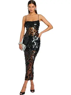 Retrofete Mischa Sequin Dress - Black