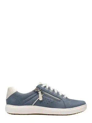 Clarks Nalle Zen Casual Sneakers - Blue Nubuck