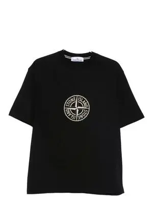 Stone Island 2100001 Organic Cotton Jersey T-shirt - Black