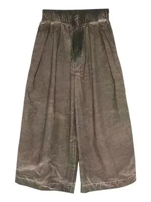UMA WANG Poetic Pleated Trousers - Grey