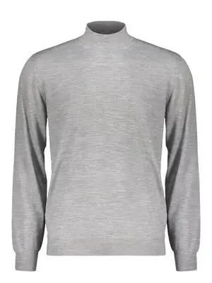 Fedeli Turtleneck Sweater - Grey