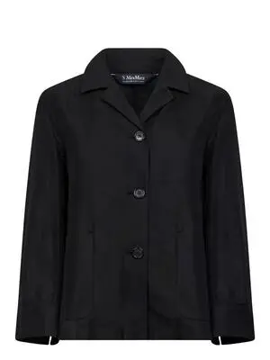 Max Mara Patch Pocket Jacket - Black