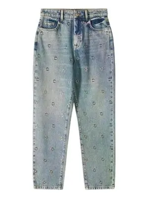 Patrizia Pepe Eyelet Jeans - Blue
