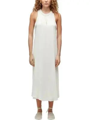 OSKLEN Racerback Midi Dress - White