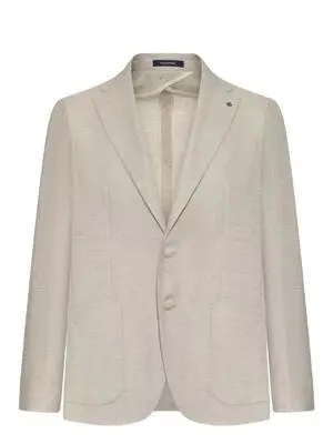 Tagliatore Long-sleeves Blazer - Neutrals