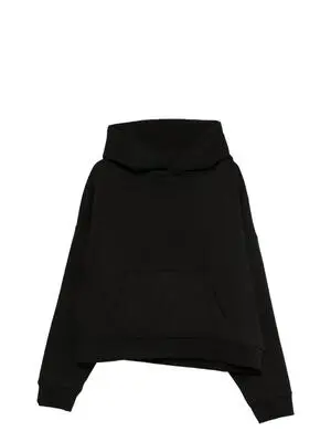 ENTIRE STUDIOS Cotton Pouch Hoodie - Black