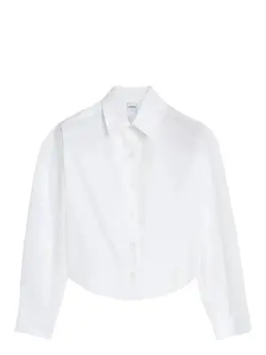 Aspesi Button Down Drop Shoulder Shirt - White