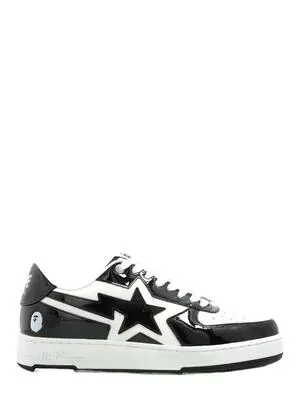 A BATHING APE Star Motif Sneakers - Black