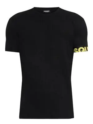 Dsquared2 Logo Band T-shirt - Black