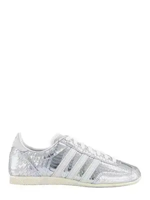 Adidas Snake-effect Stripe Sneakers - Silver