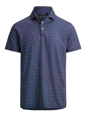 Rlx Ralph Lauren Patterned Polo Shirt - Blue