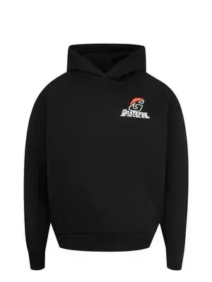 MARKET Printed Hoodie - Black