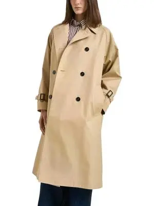 Max Mara Buttoned Coat - Neutrals