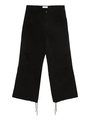 ENTIRE STUDIOS Drawstring Cargo Trousers - Black